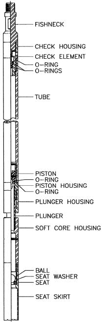 Tools International - Hydrostatic Bailer (Shear Pin Style)